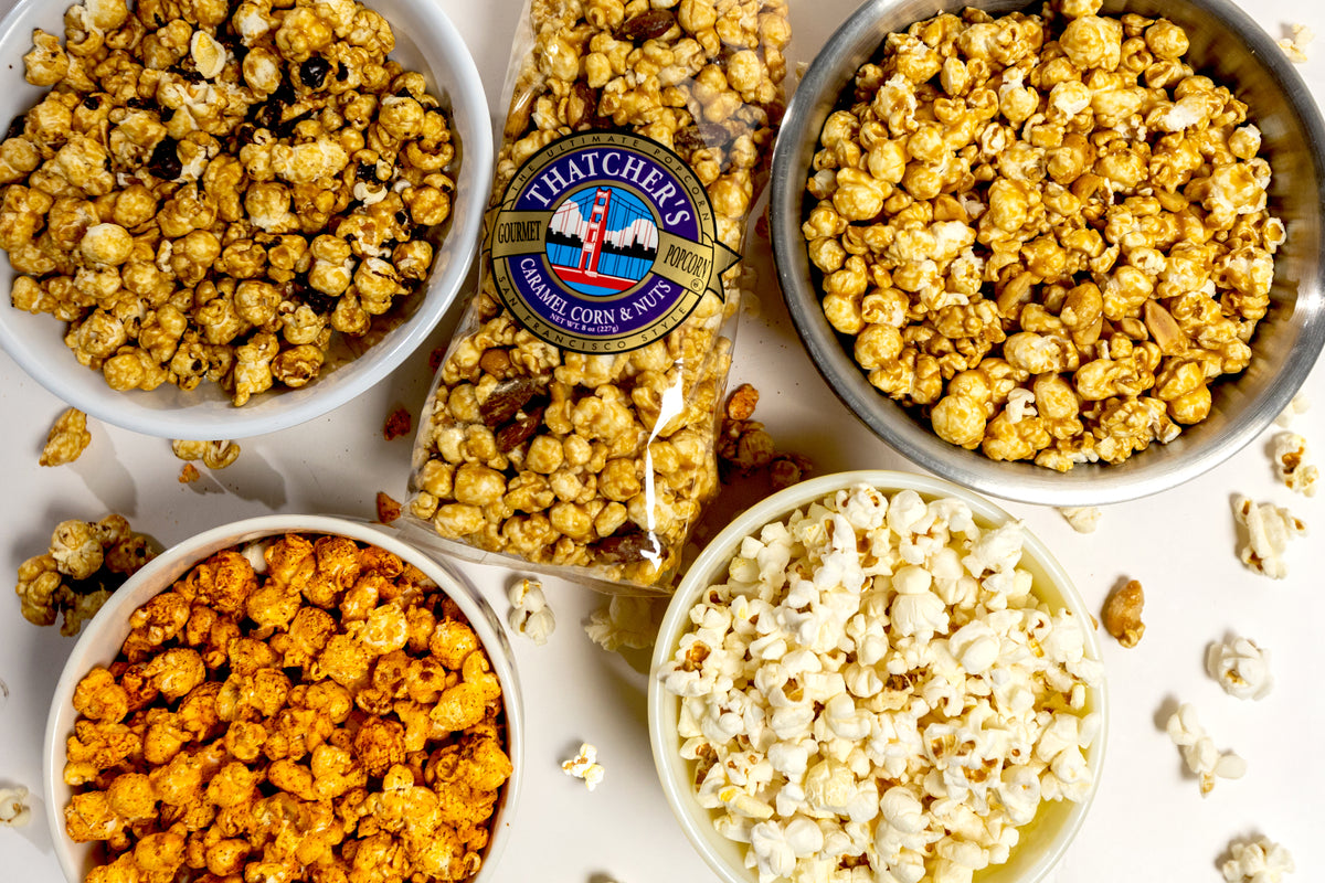 3 1/2 Gallon Popcorn Tin - Corporate Gift With 2 Flavors