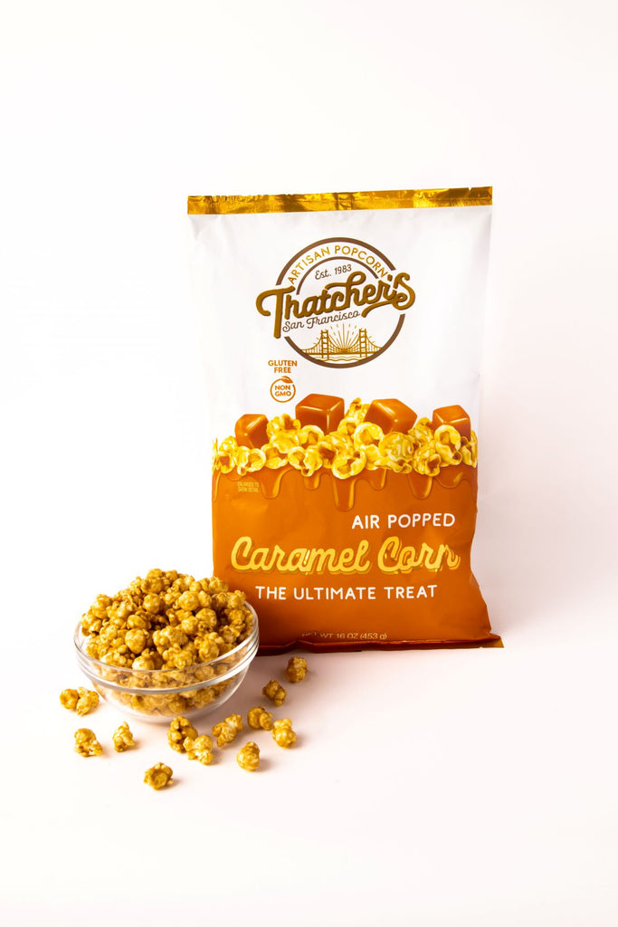 Caramel Corn Large Pouch | 16 oz Gourmet Popcorn - Sweet & Crunchy Delight